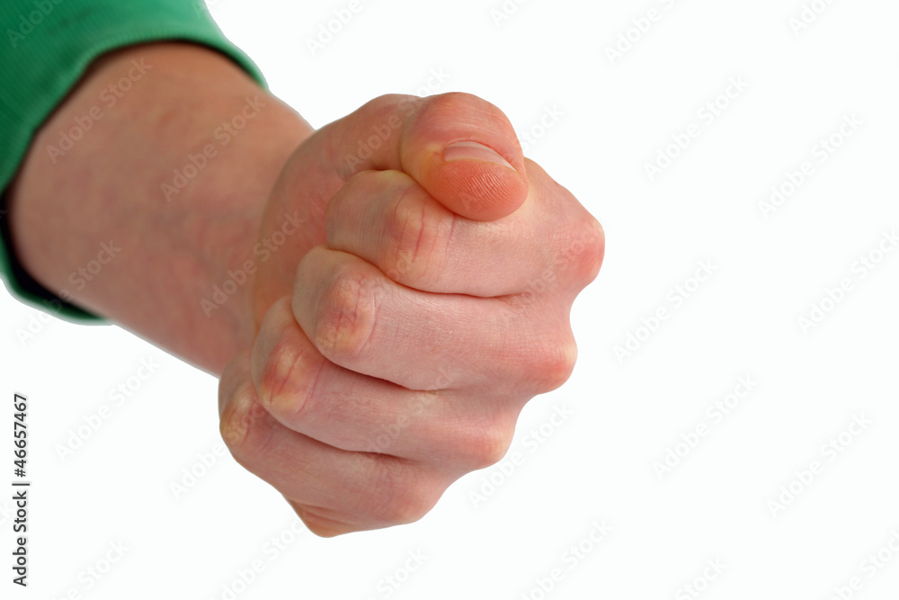 Daumen drücken Stock-Foto | Adobe Stock