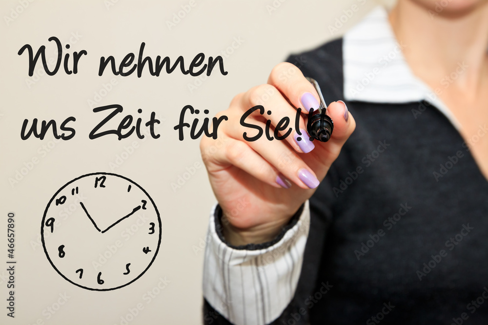 Zeit nehmen! Stock-Foto | Adobe Stock