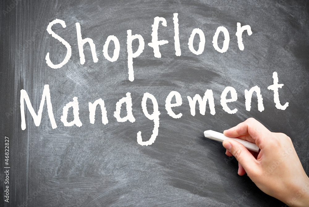 Shopfloor Management Stock-Foto | Adobe Stock