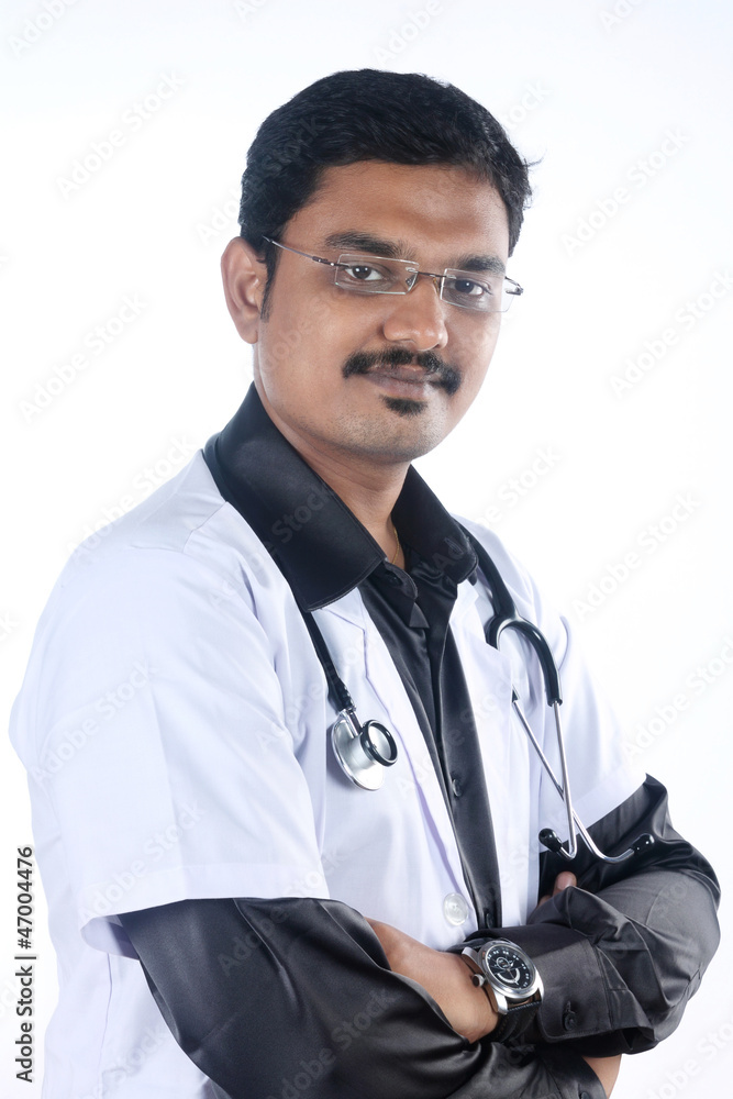 Indian Doctor Stock Photo | Adobe Stock