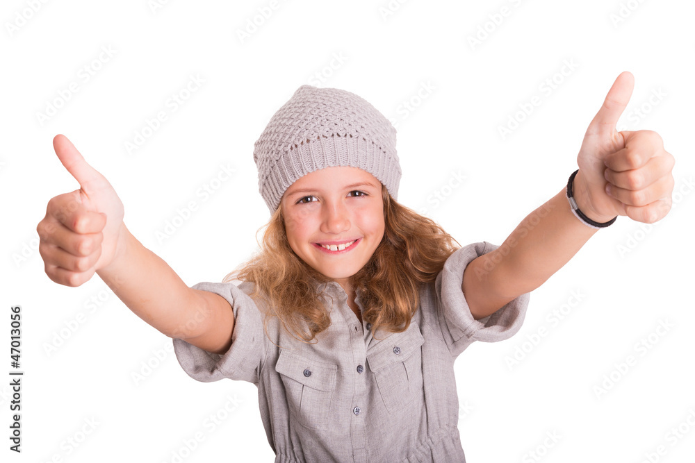 Daumen hoch - alles super! Stock Photo | Adobe Stock