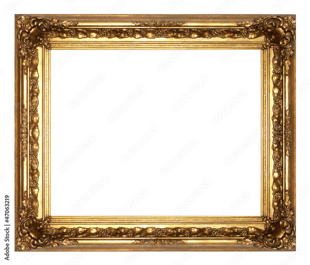 antiker Bilderrahmen um 1900, Picture Frame Stock-Foto | Adobe Stock
