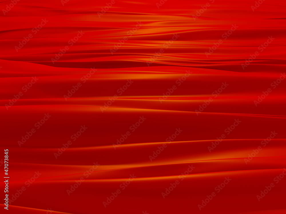 wavy red drapery background Stock Photo | Adobe Stock