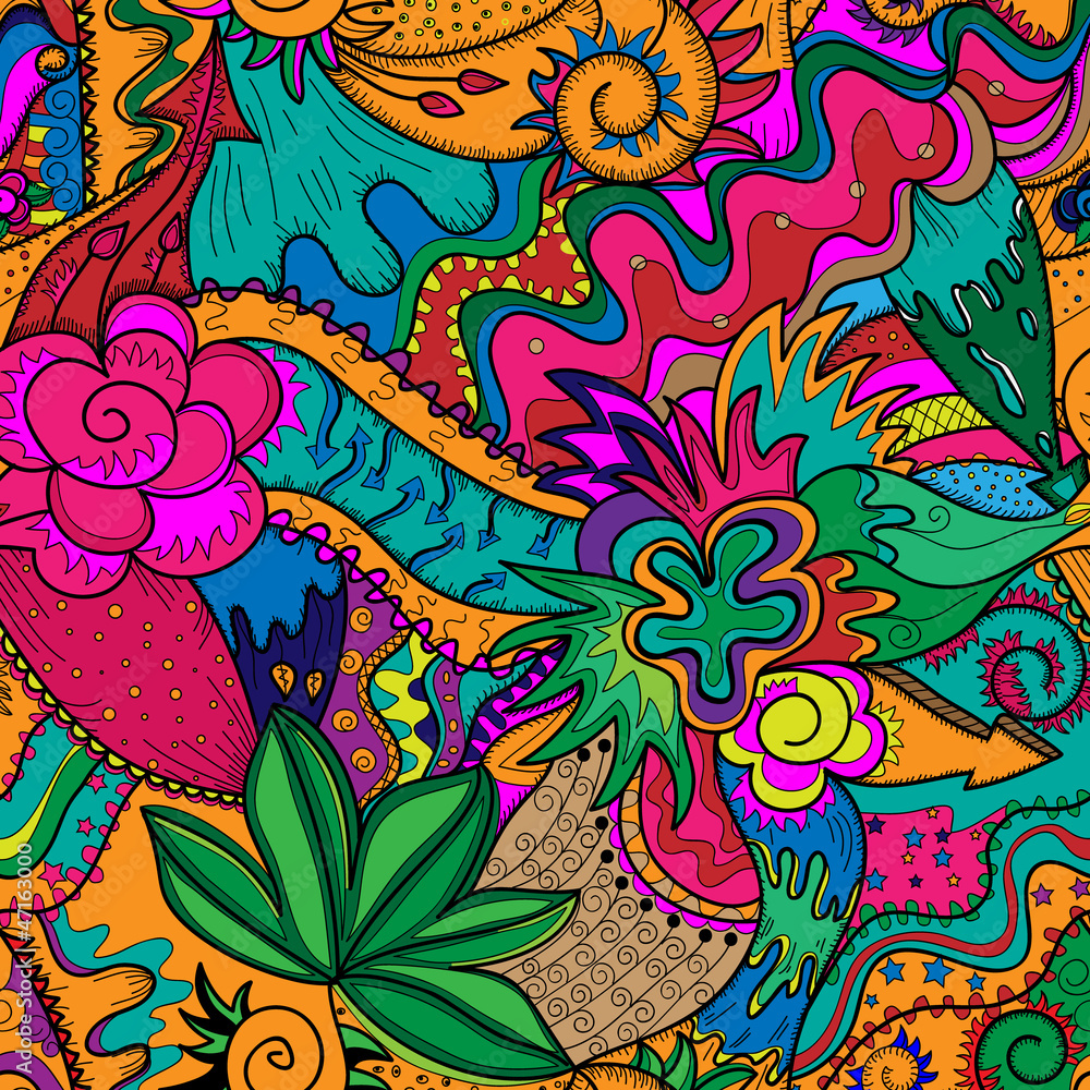 vector drawing likes as stoner art Stock Vector | Adobe Stock