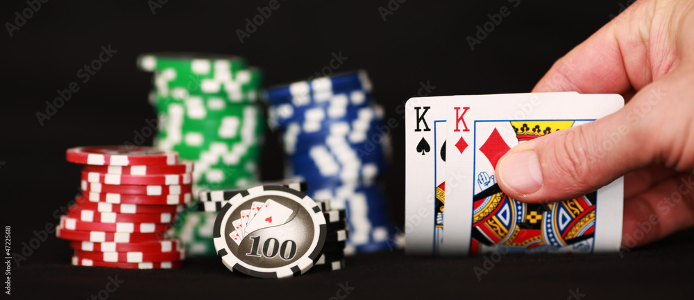 Pokerkarten Stock-Foto | Adobe Stock
