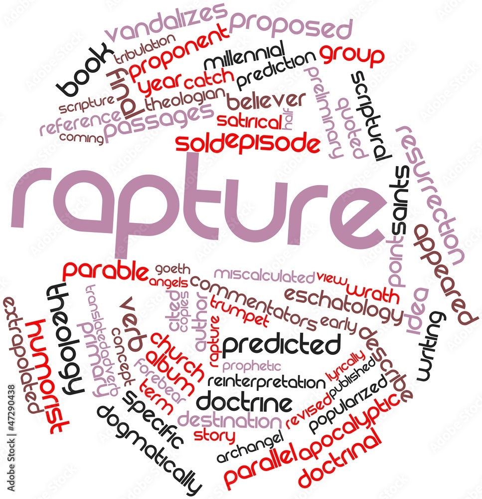 Word cloud for Rapture Stock Illustration | Adobe Stock
