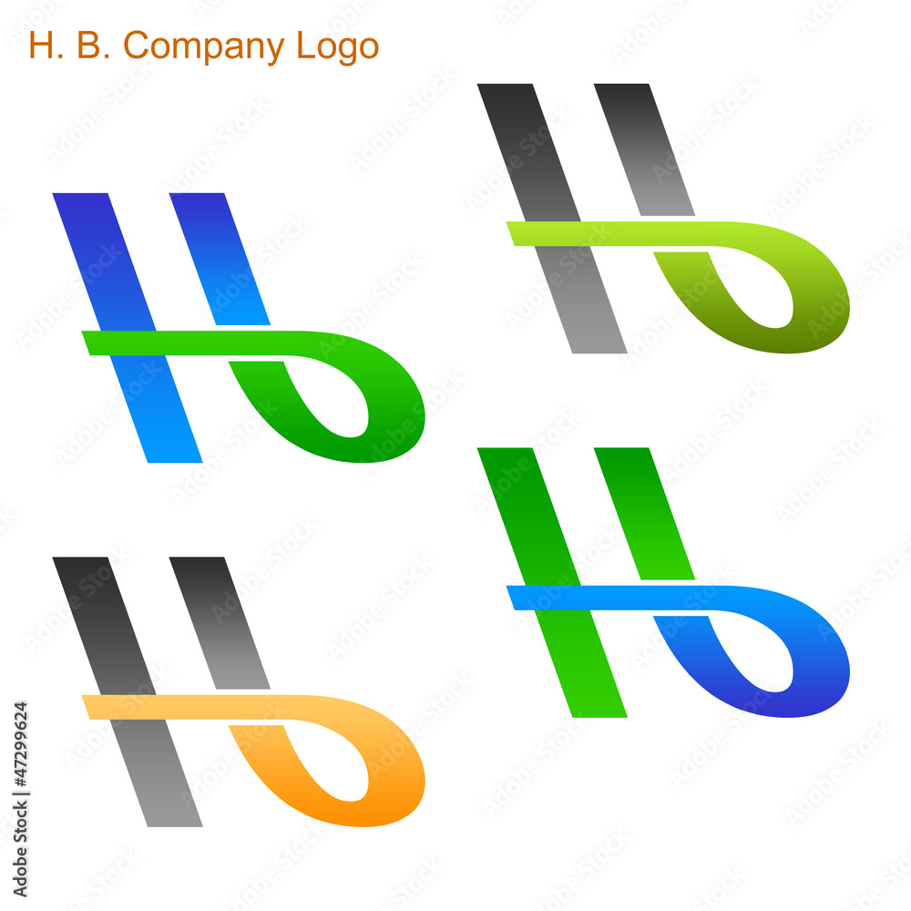 H. B. Company Logo Stock Vector | Adobe Stock