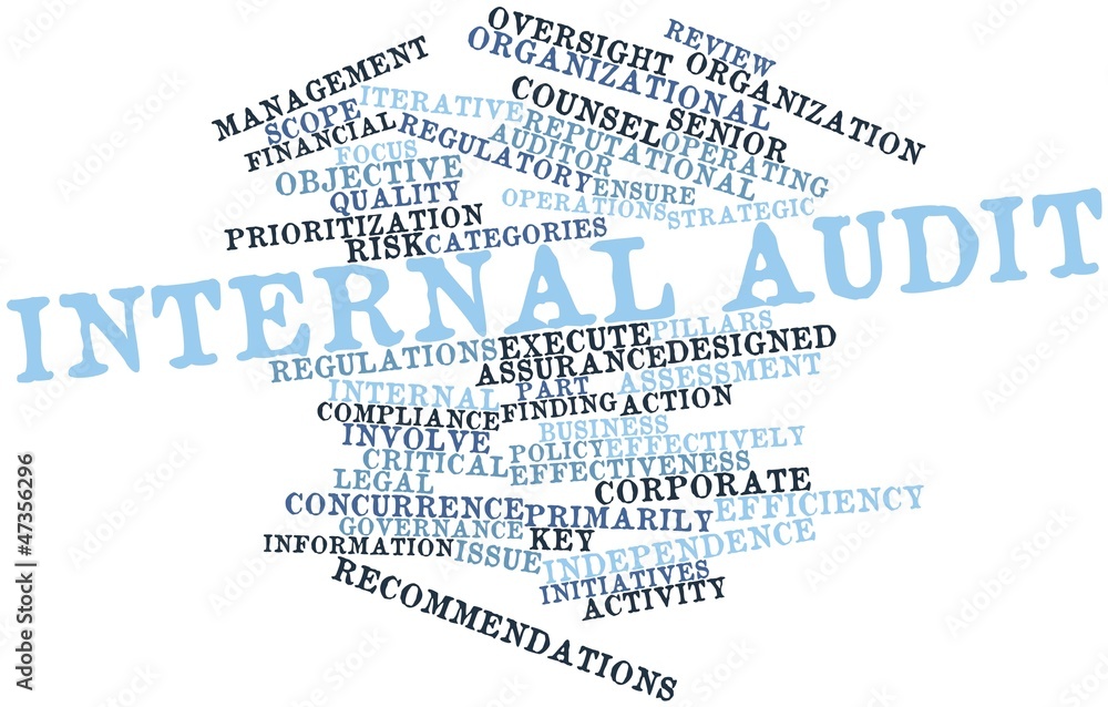 Word cloud for Internal audit Stock Illustration | Adobe Stock