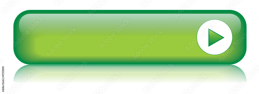 Green Rectangle Button