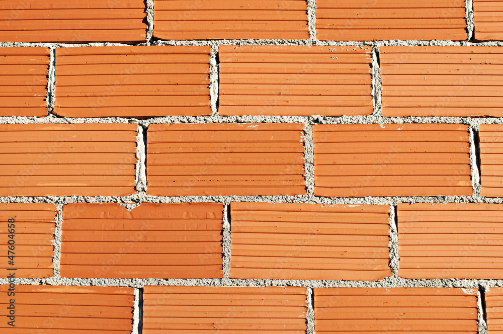 muro di mattoni rosso background texture Stock Photo | Adobe Stock