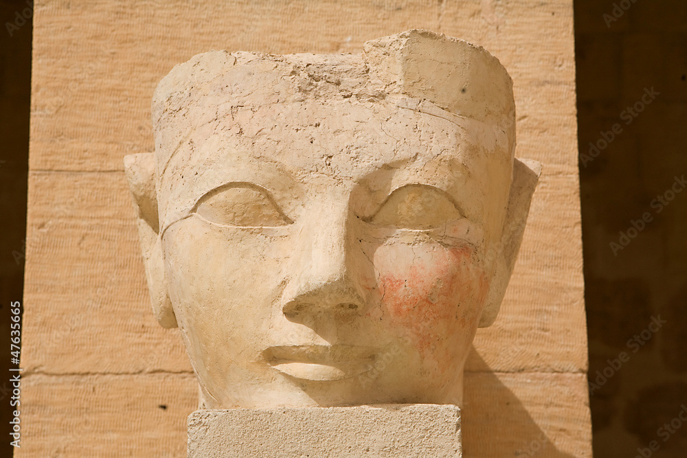BUSTE PHARAON HATCHEPSOUT Stock Photo | Adobe Stock