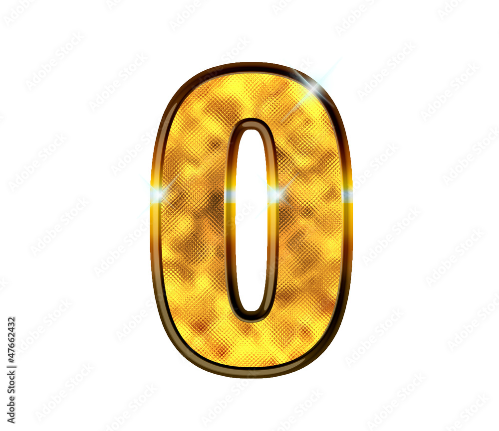 O - Alphabet lettre de luxe Stock Illustration | Adobe Stock