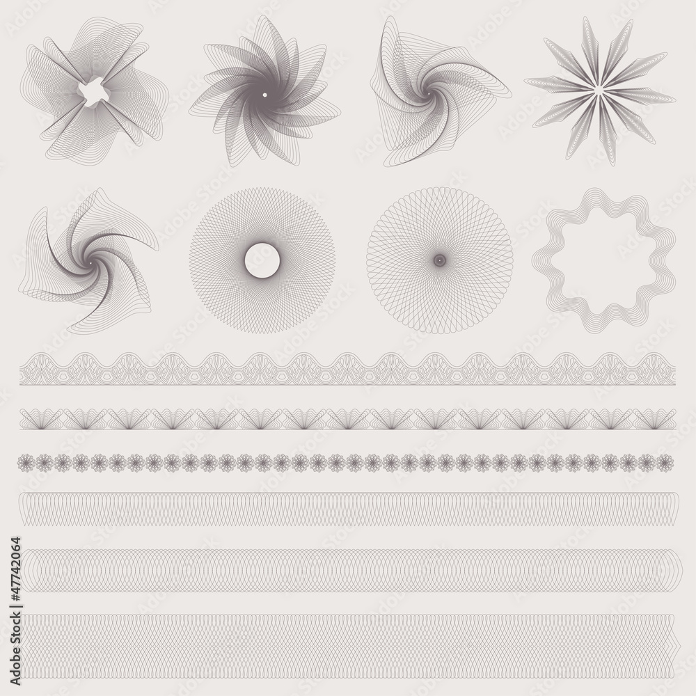 Vector set: watermark Stock Vector | Adobe Stock