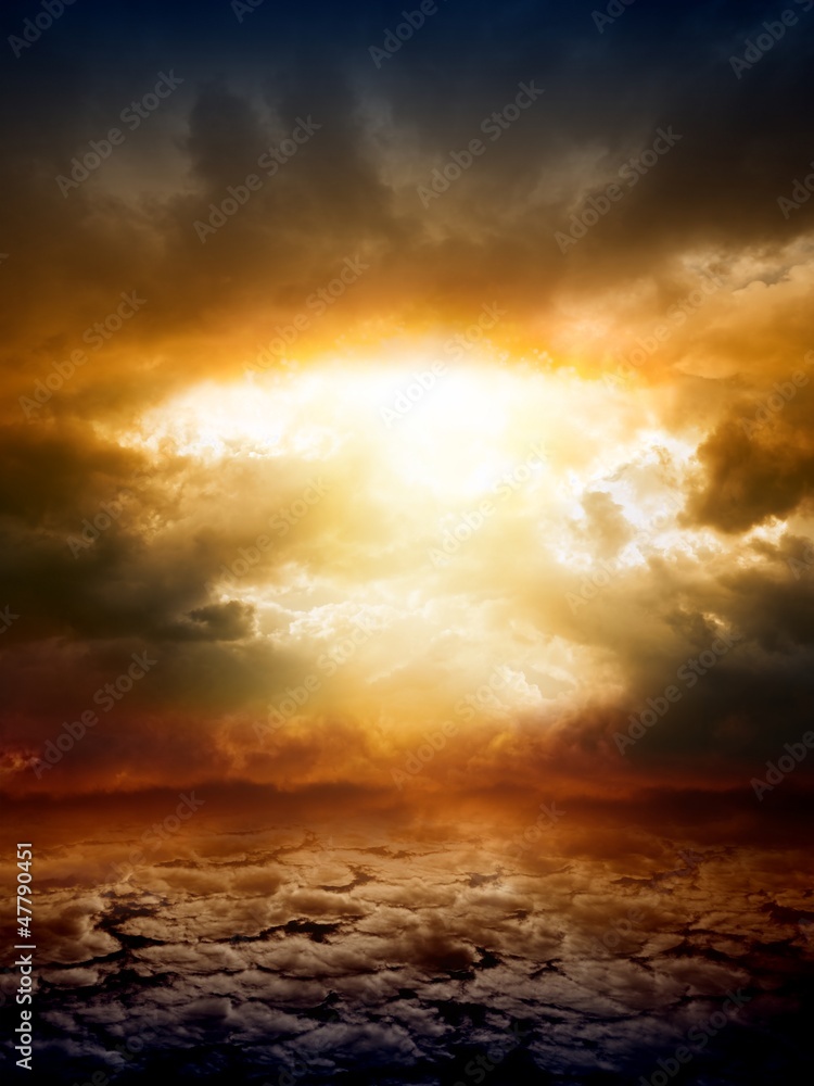 Dramatic nature background Stock Photo | Adobe Stock