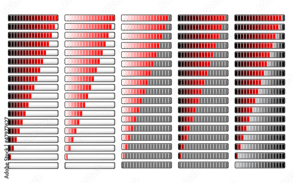 red different loader progress bar, vector Stock Vector | Adobe Stock red different loader progress bar, vector Stock Vector | Adobe Stock