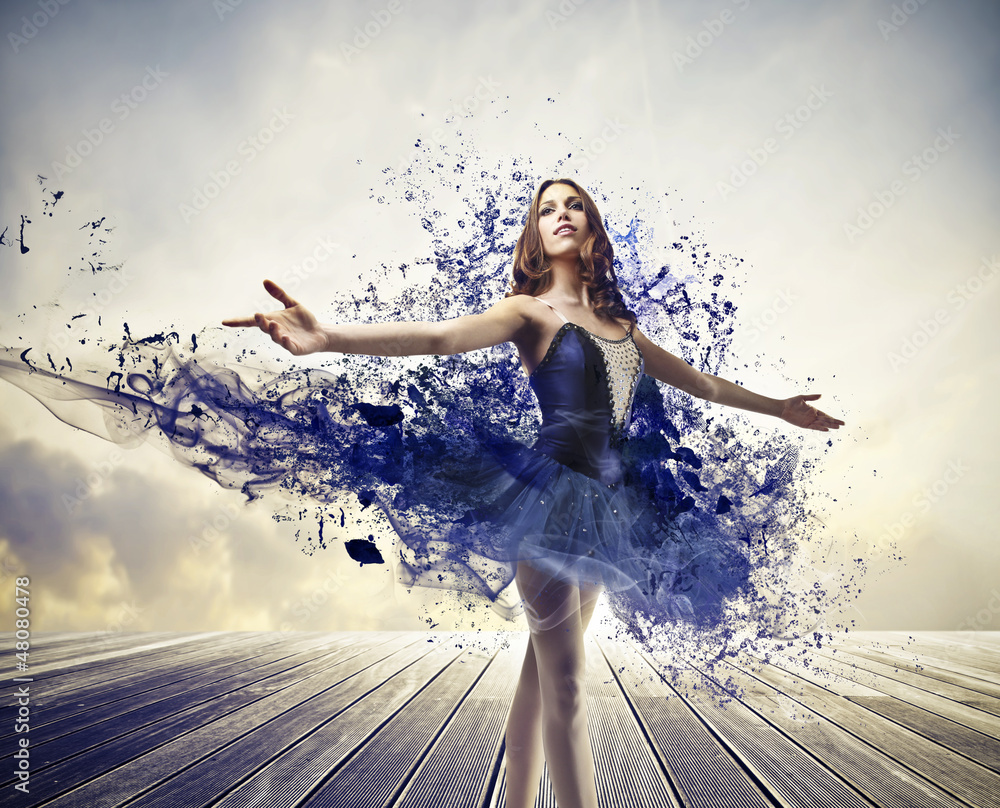 Zdjęcie Stock: Beautiful Dancer | Adobe Stock