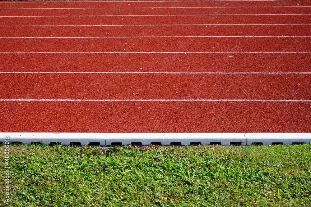 Running Track Stock Photo | Adobe Stock