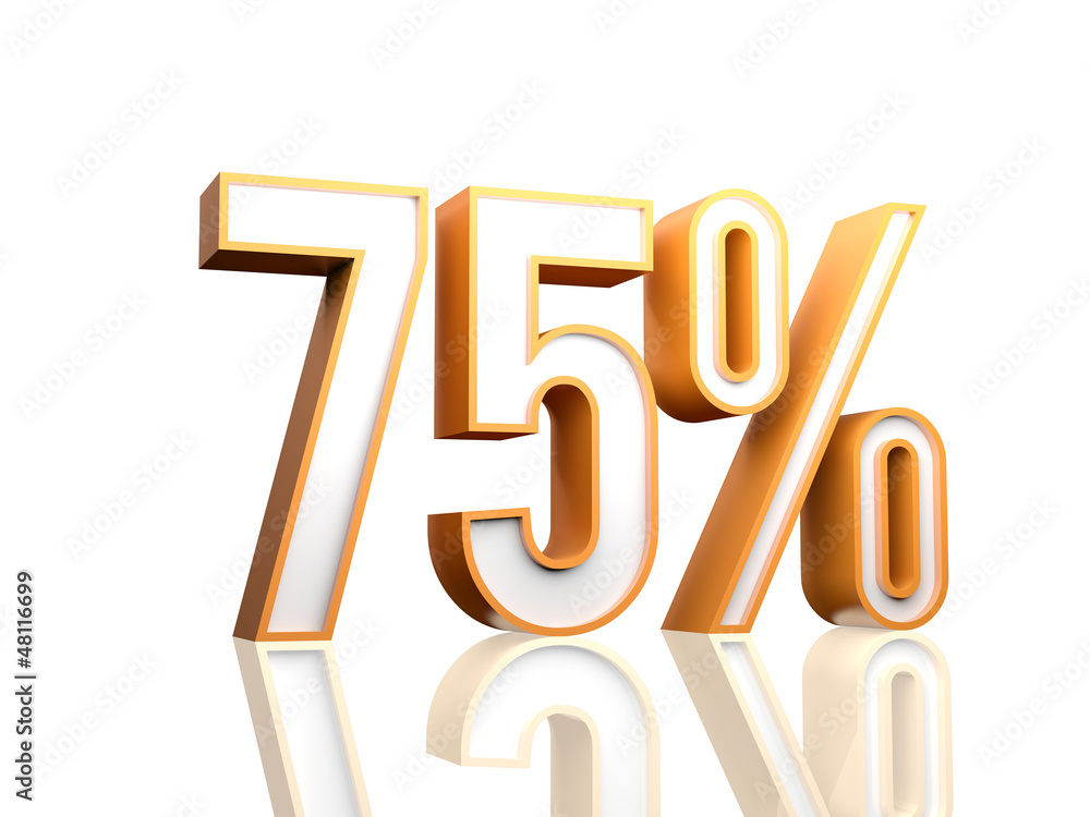 75 Percent Stock Illustration Adobe Stock 75-percent-stock-illustration-adobe-stock