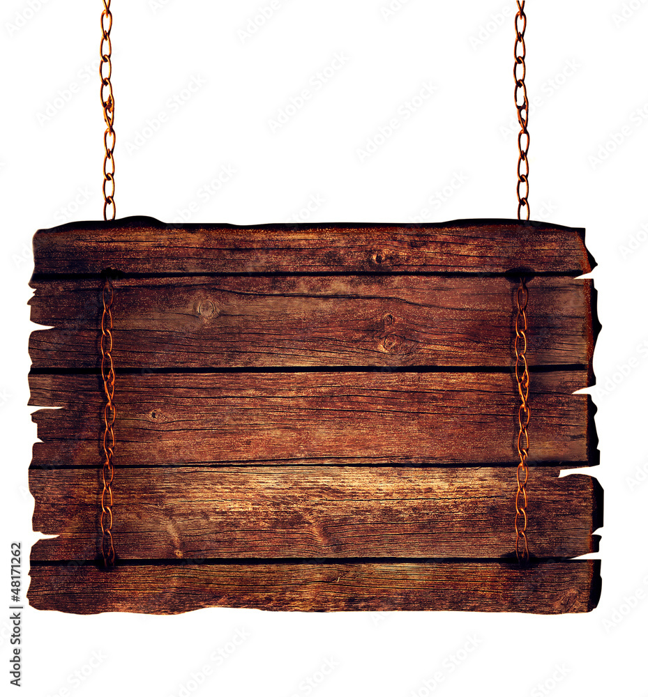 Wooden sign Stock Photo | Adobe Stock