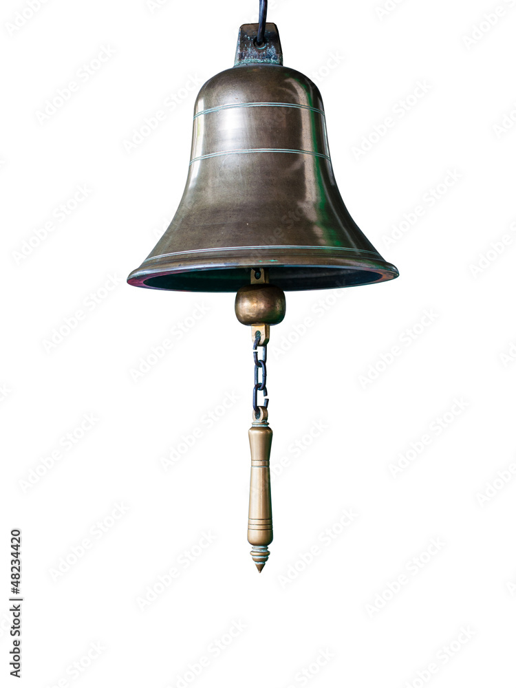 Brass bell Stock Photo | Adobe Stock