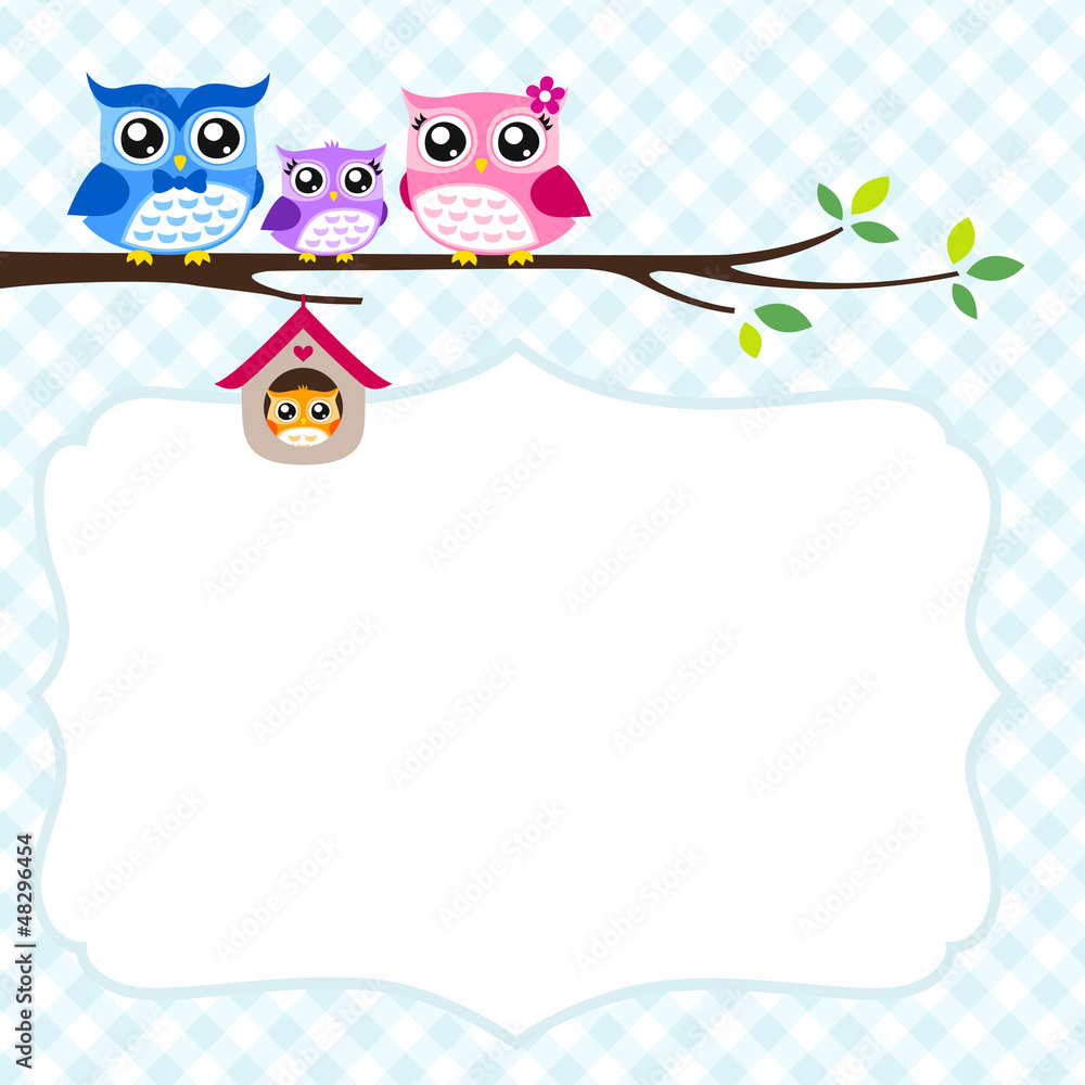 Owl Baby Shower Clip Art