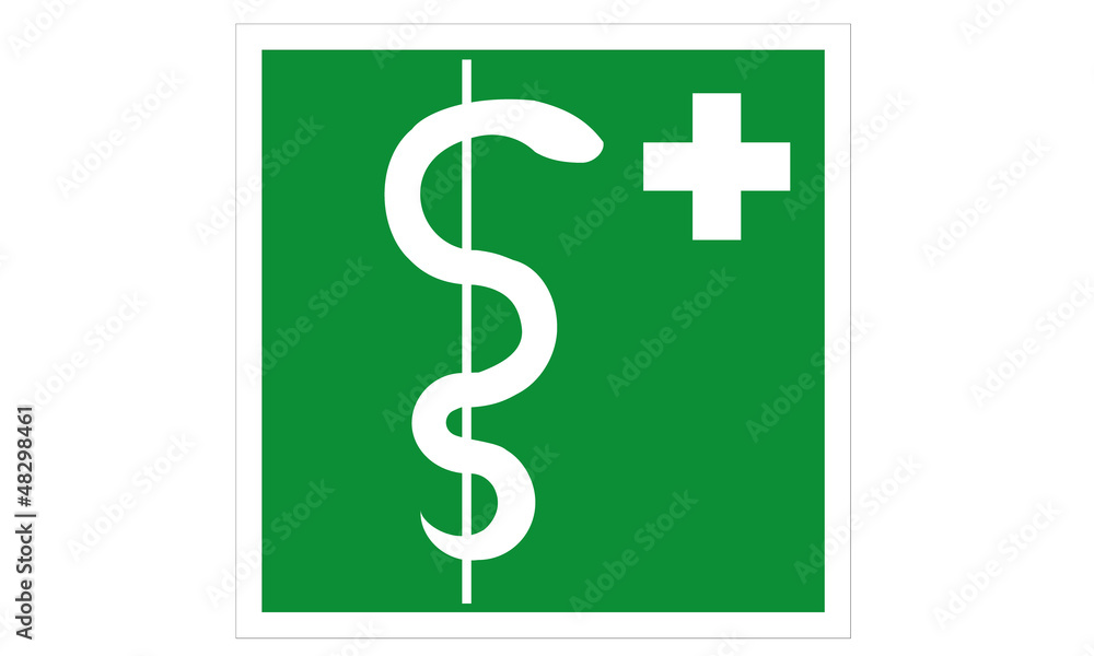 Aesculapstab Stock-Vektorgrafik | Adobe Stock