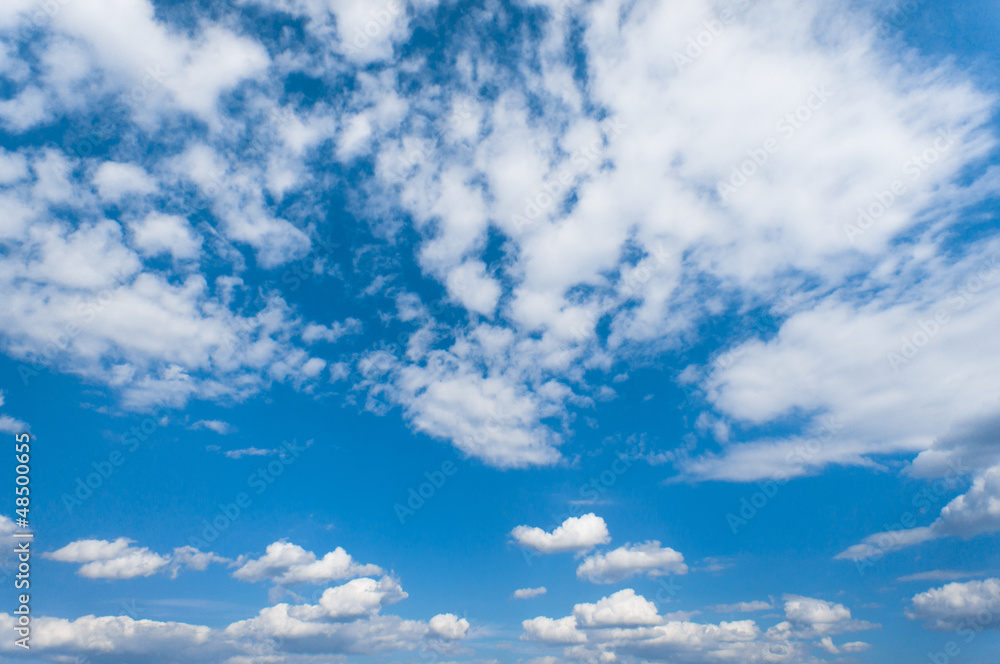 blue sky with clouds, sky background Stock Photo | Adobe Stock