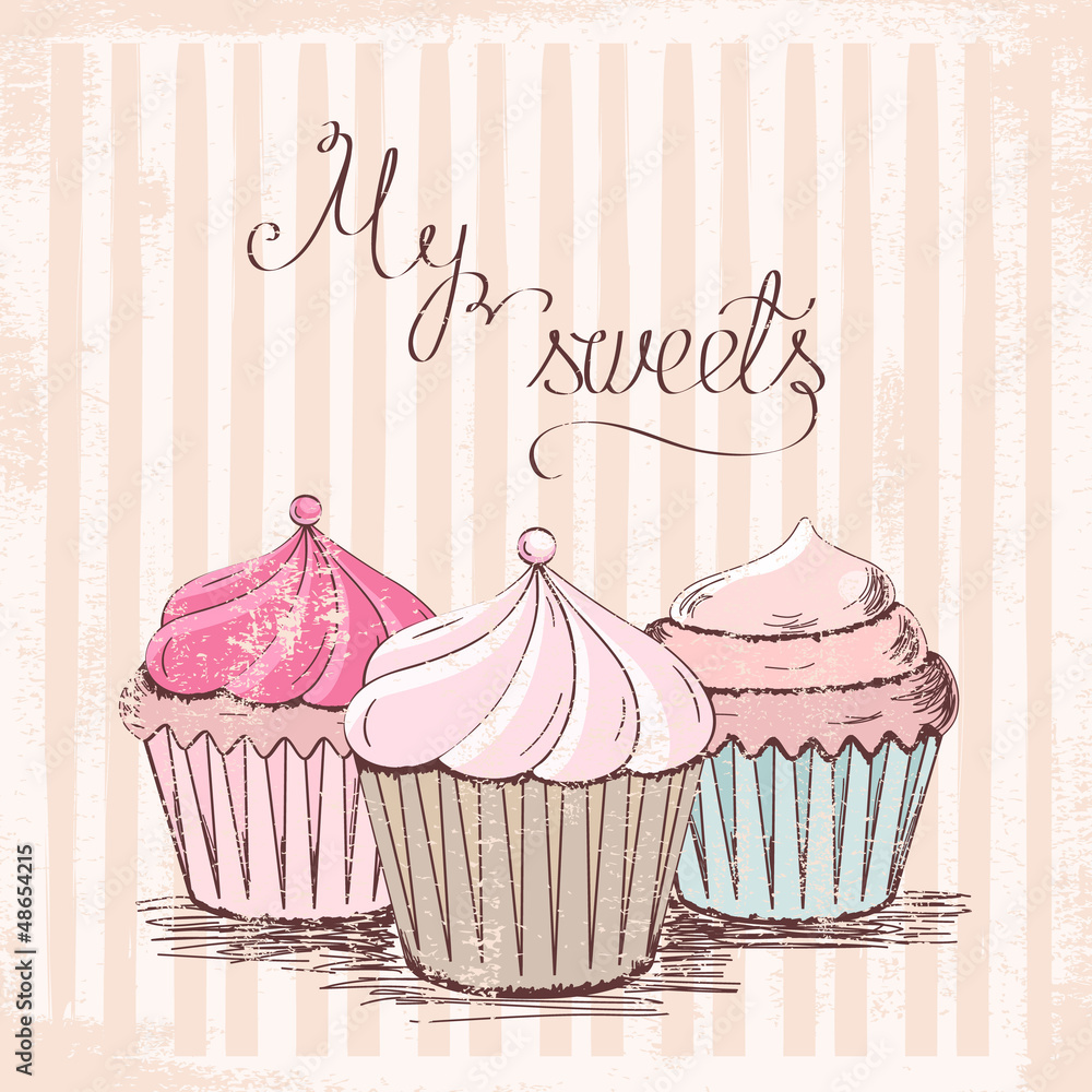 my sweets Stock Vector | Adobe Stock