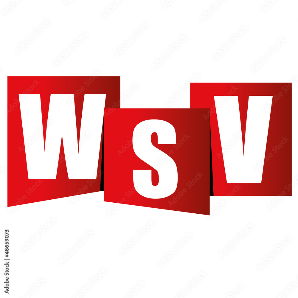 WSV - Winterschlussverkauf - Schilder - Rot Stock-Vektorgrafik | Adobe ...