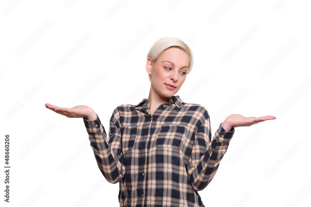 junge frau ratlos Stock-Foto | Adobe Stock