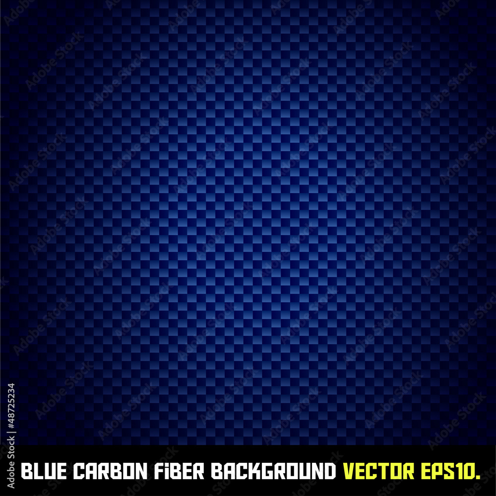 BLUE carbon fiber background VECTOR EPS10 Stock Vector | Adobe Stock