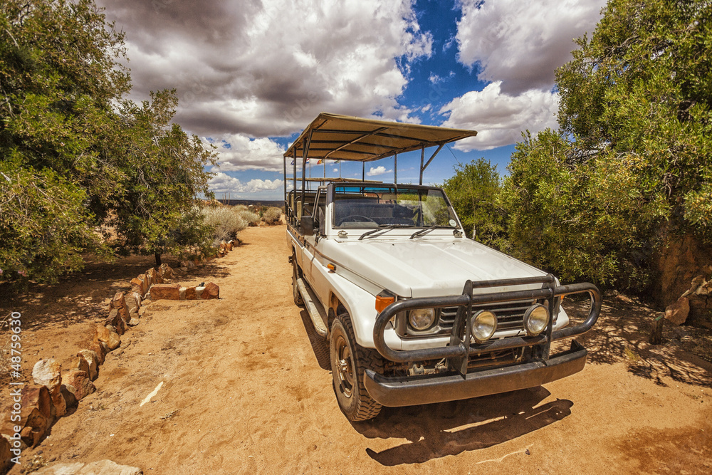 Safari Jeep Stock Photo | Adobe Stock