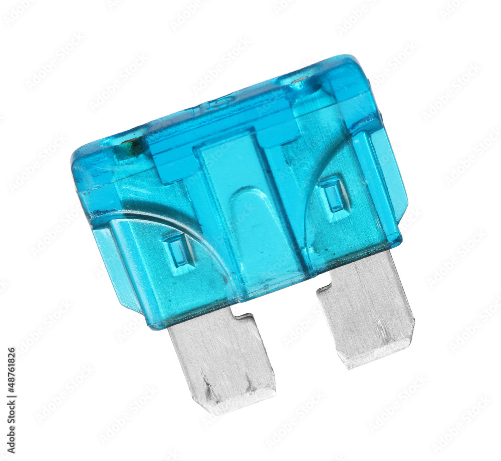 Car fuse isolated on white background Stock Photo | Adobe Stock