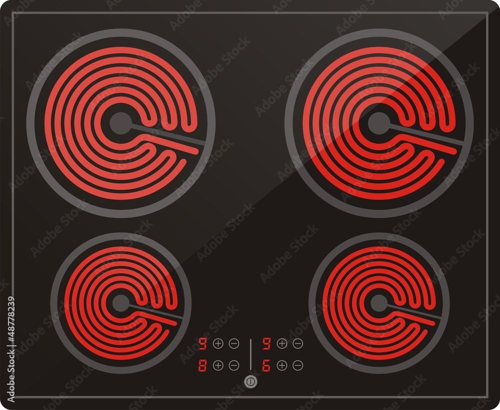 Stove Stock Vector | Adobe Stock