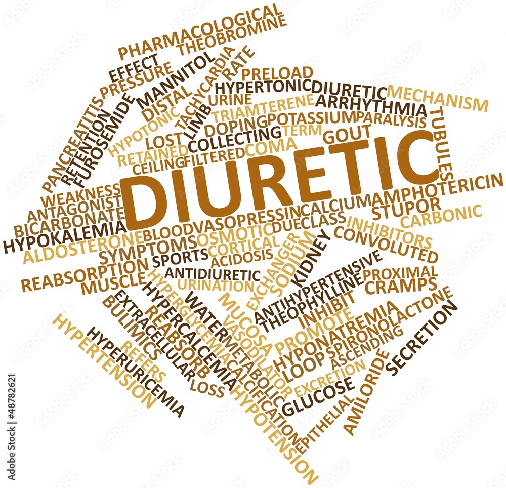 Word cloud for Diuretic Stock Illustration | Adobe Stock