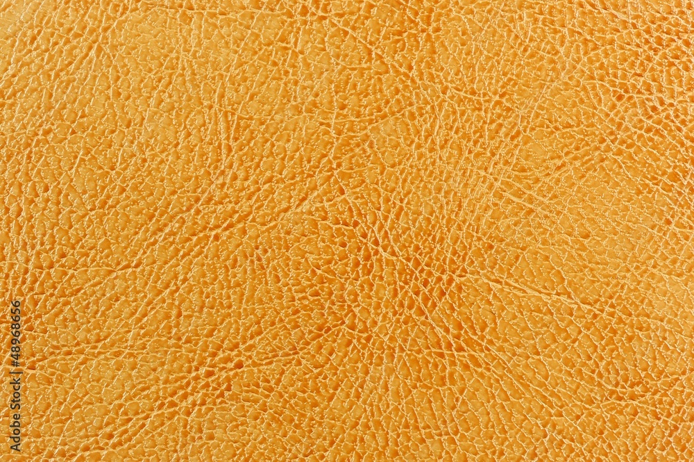 Yellow Leather Texture