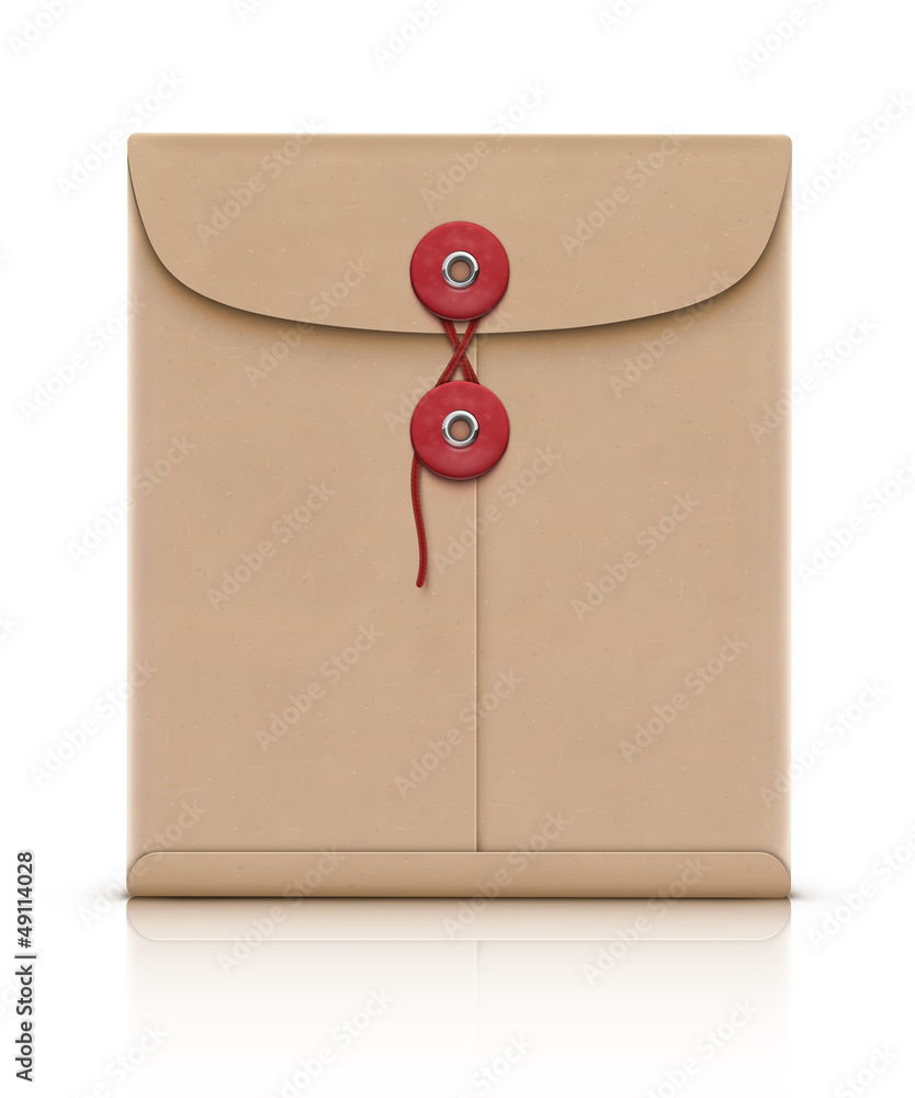 Manila envelope Stock Illustration | Adobe Stock