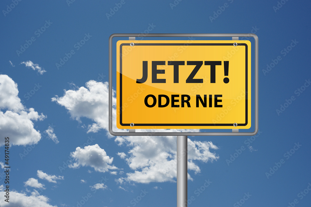 Jetzt oder nie! Stock-Foto | Adobe Stock Jetzt oder nie! Stock-Foto | Adobe Stock