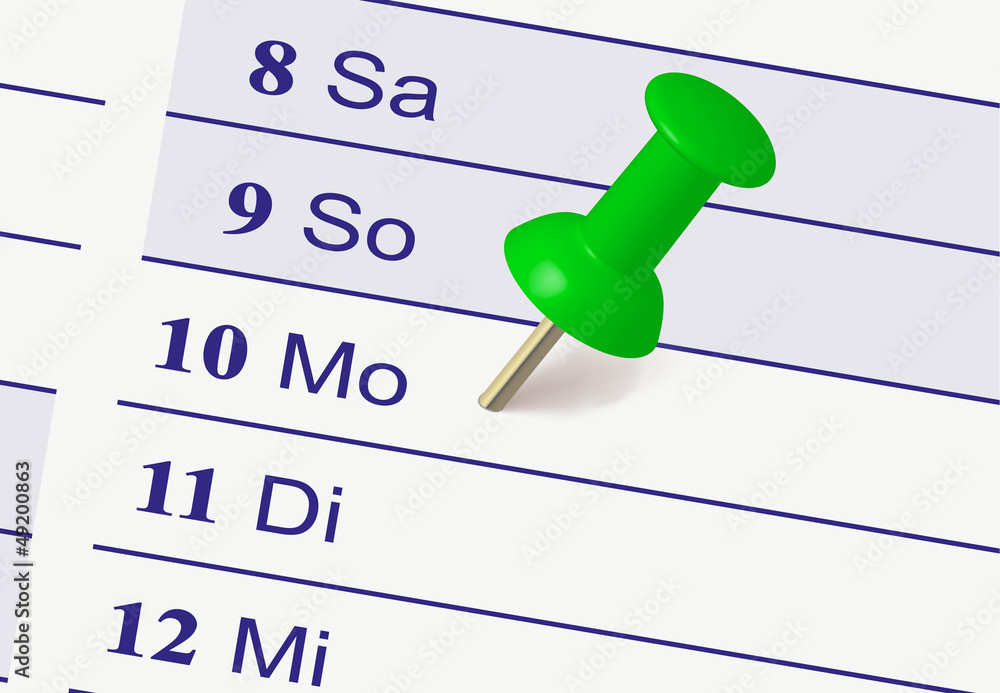 Kalender, Termin Stock-Vektorgrafik | Adobe Stock