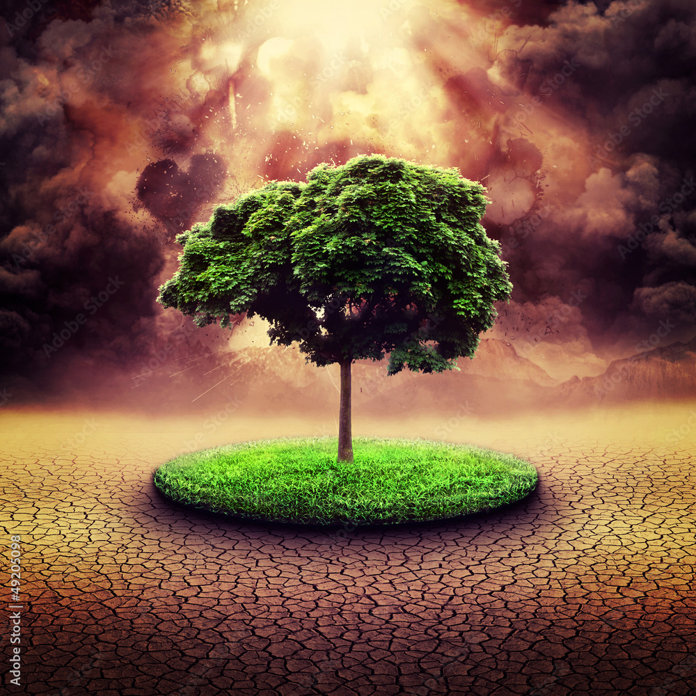 Nuclear Explosion. Abstract dramatic backgrounds for your design Stock ...