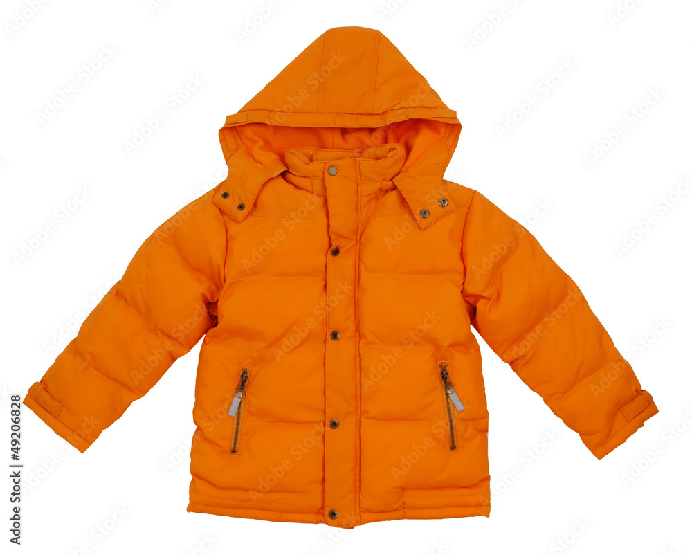 orange jacket Stock Photo | Adobe Stock