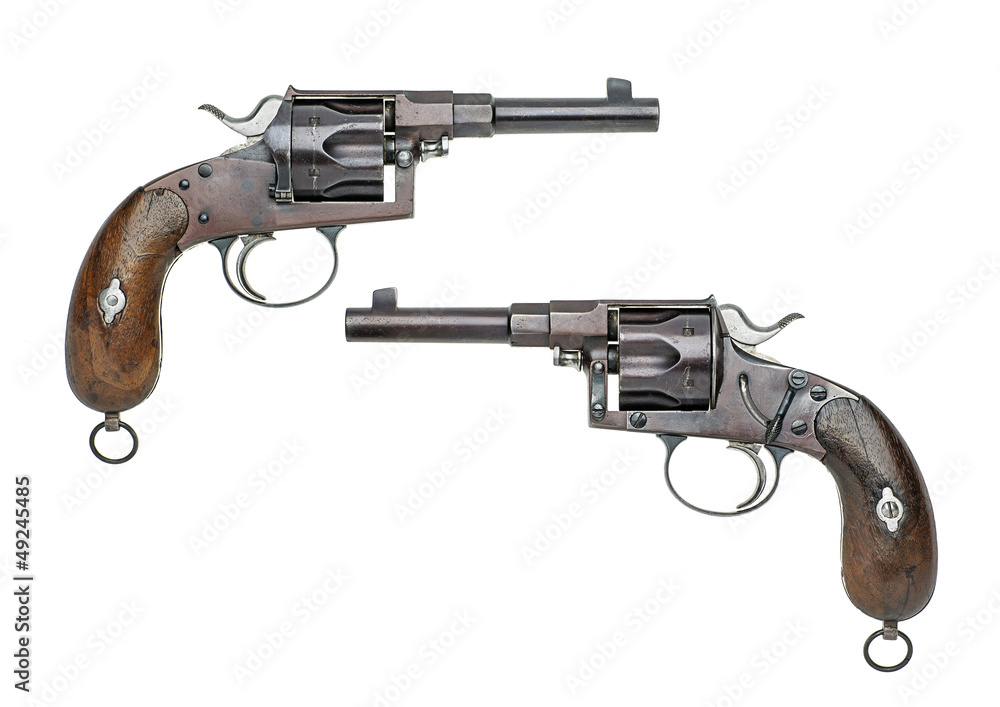 Reichsrevolver Modell 1879/83 Stock Photo | Adobe Stock
