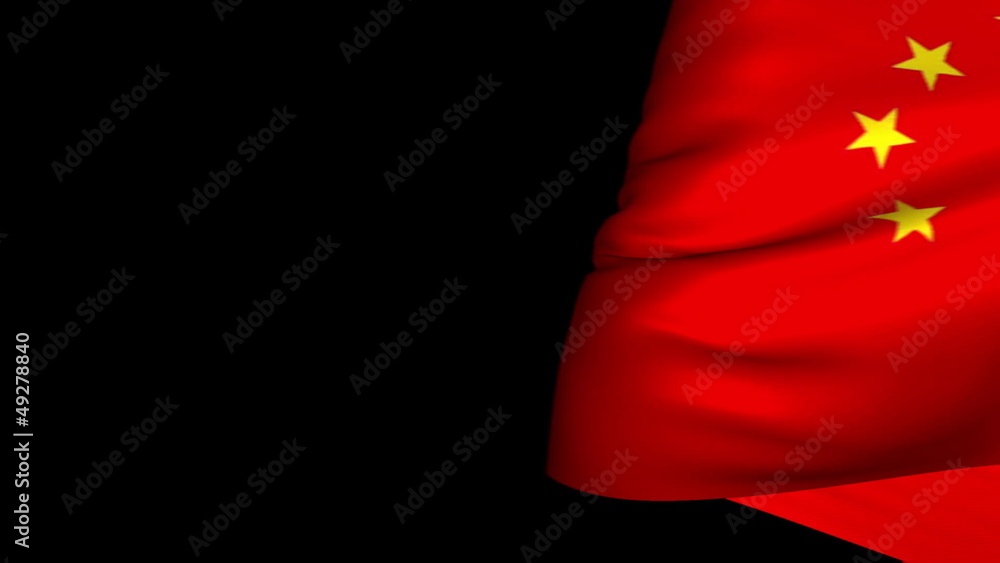 China flag Page Curl, Wipe, Transition. Stock Video | Adobe Stock