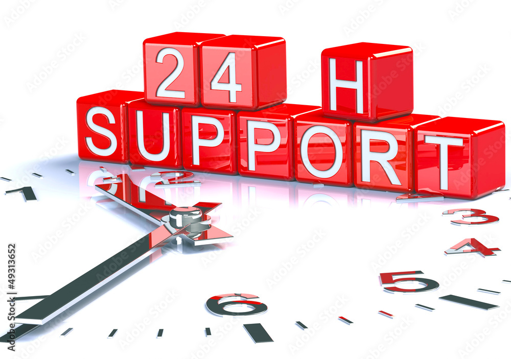 SUPPORT Stock-Illustration | Adobe Stock