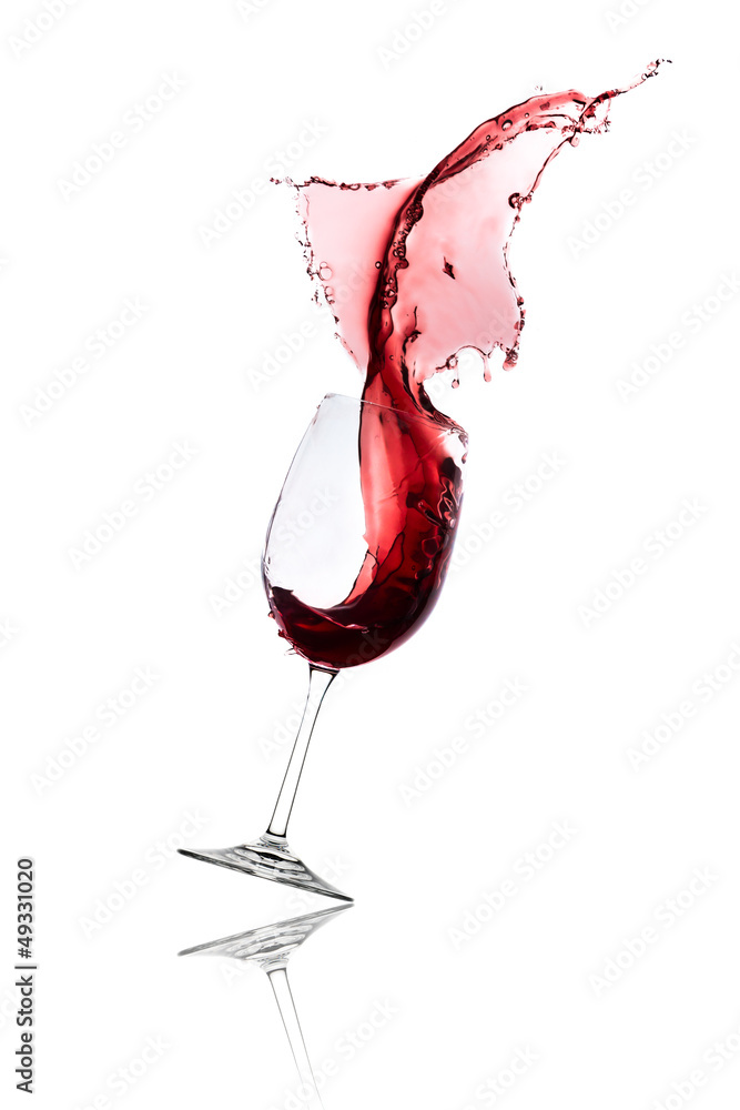 red wine splash Stock Photo | Adobe Stock