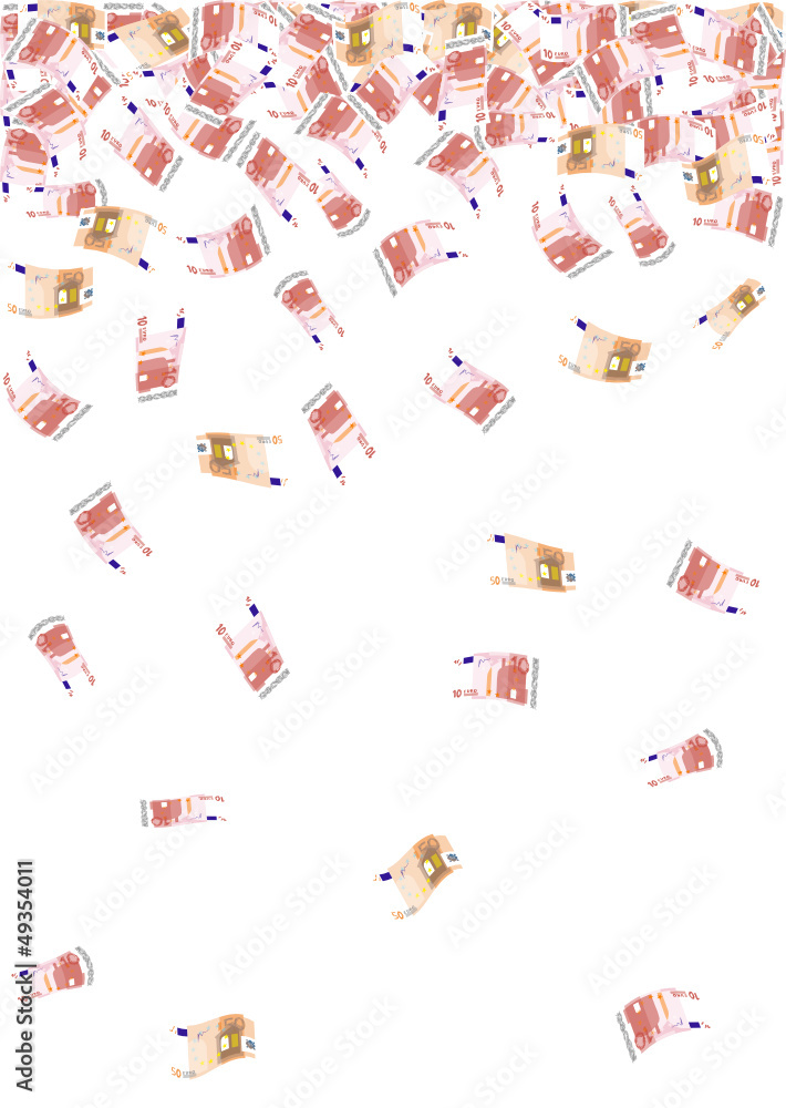 Geldscheine Stock-Vektorgrafik | Adobe Stock