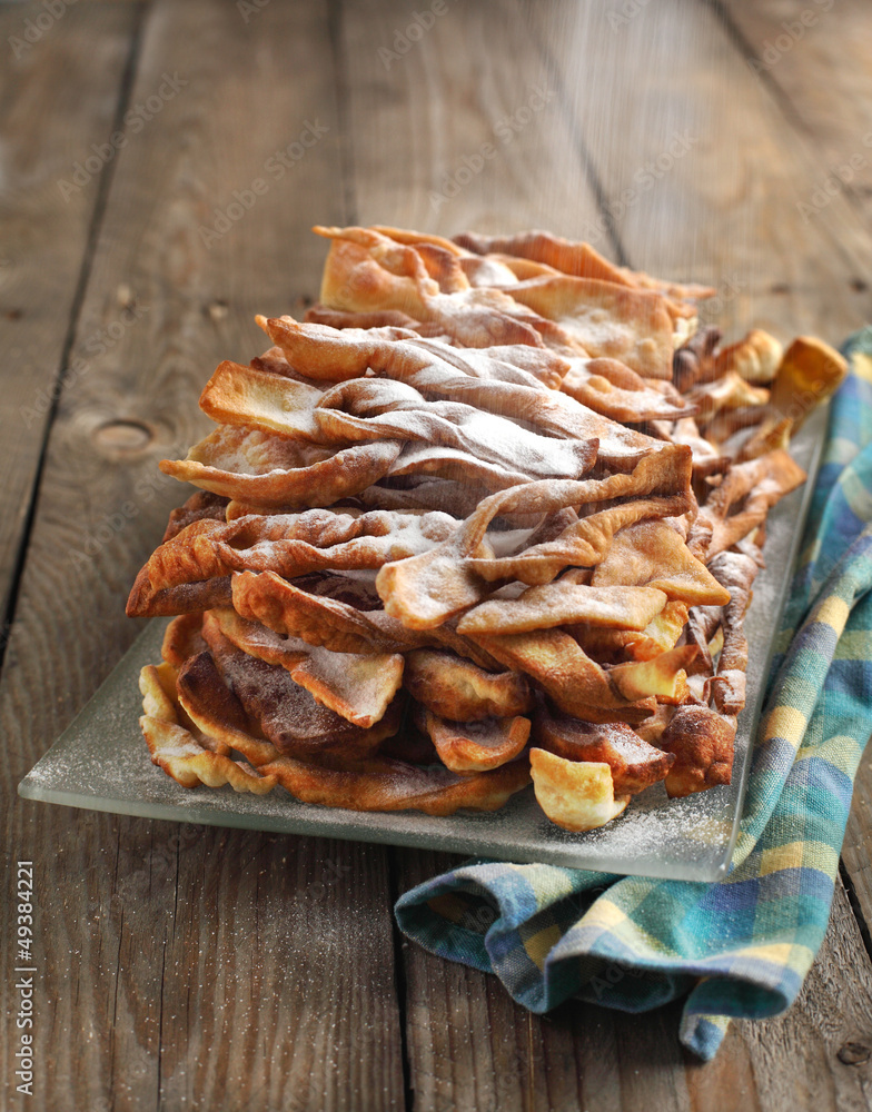 Sweet deep fried pastry Stock Photo | Adobe Stock