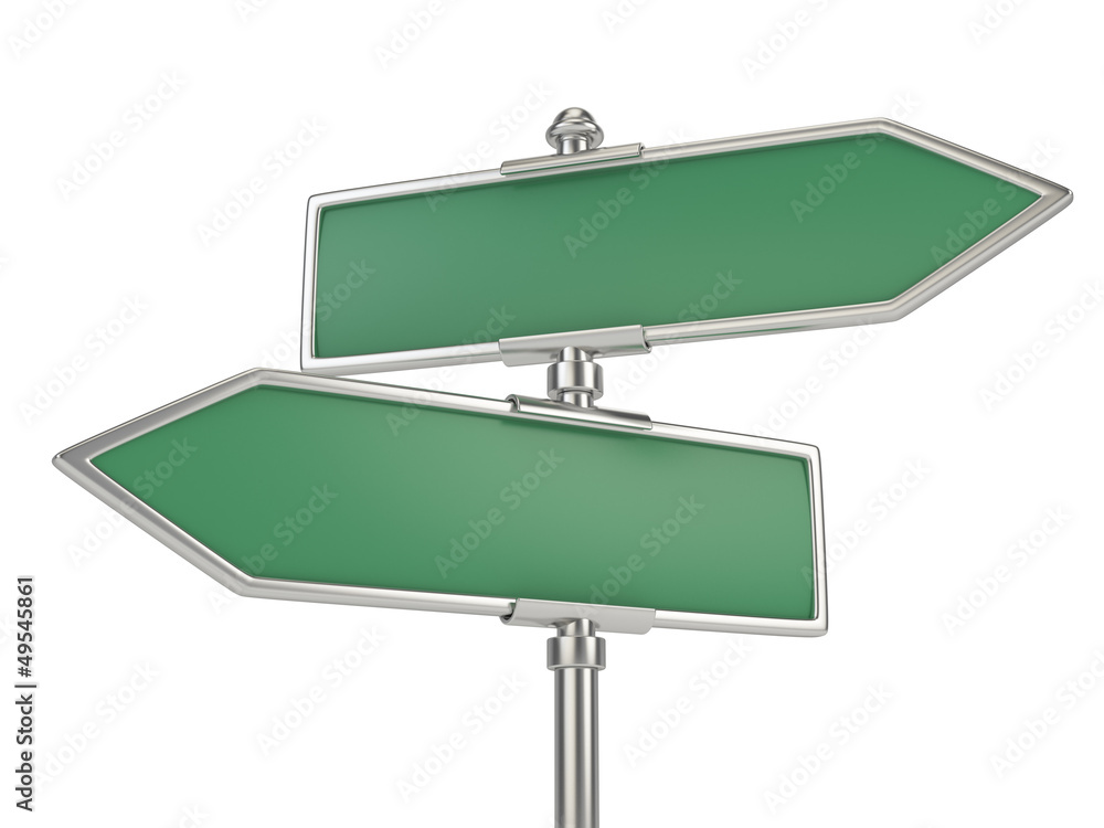 blank signs isolated on white Stock Illustration | Adobe Stock