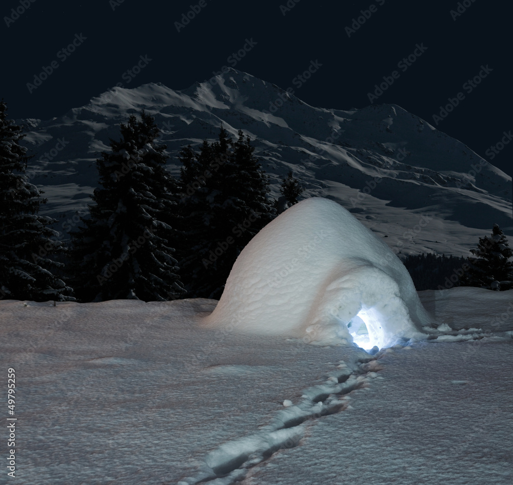 Iglu Stock Photo | Adobe Stock