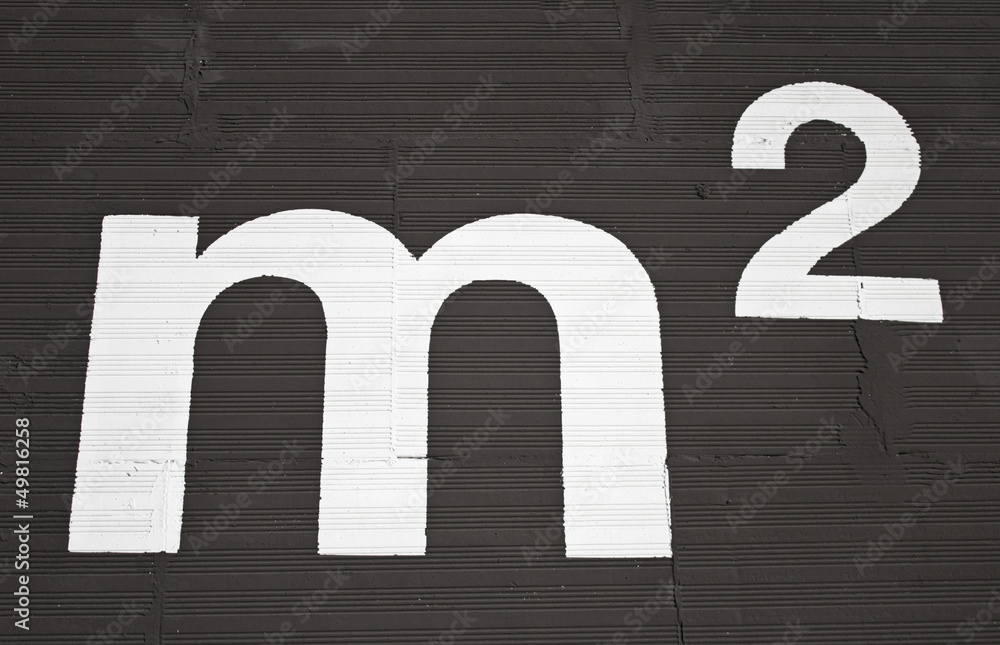 Square meters Stock Photo | Adobe Stock